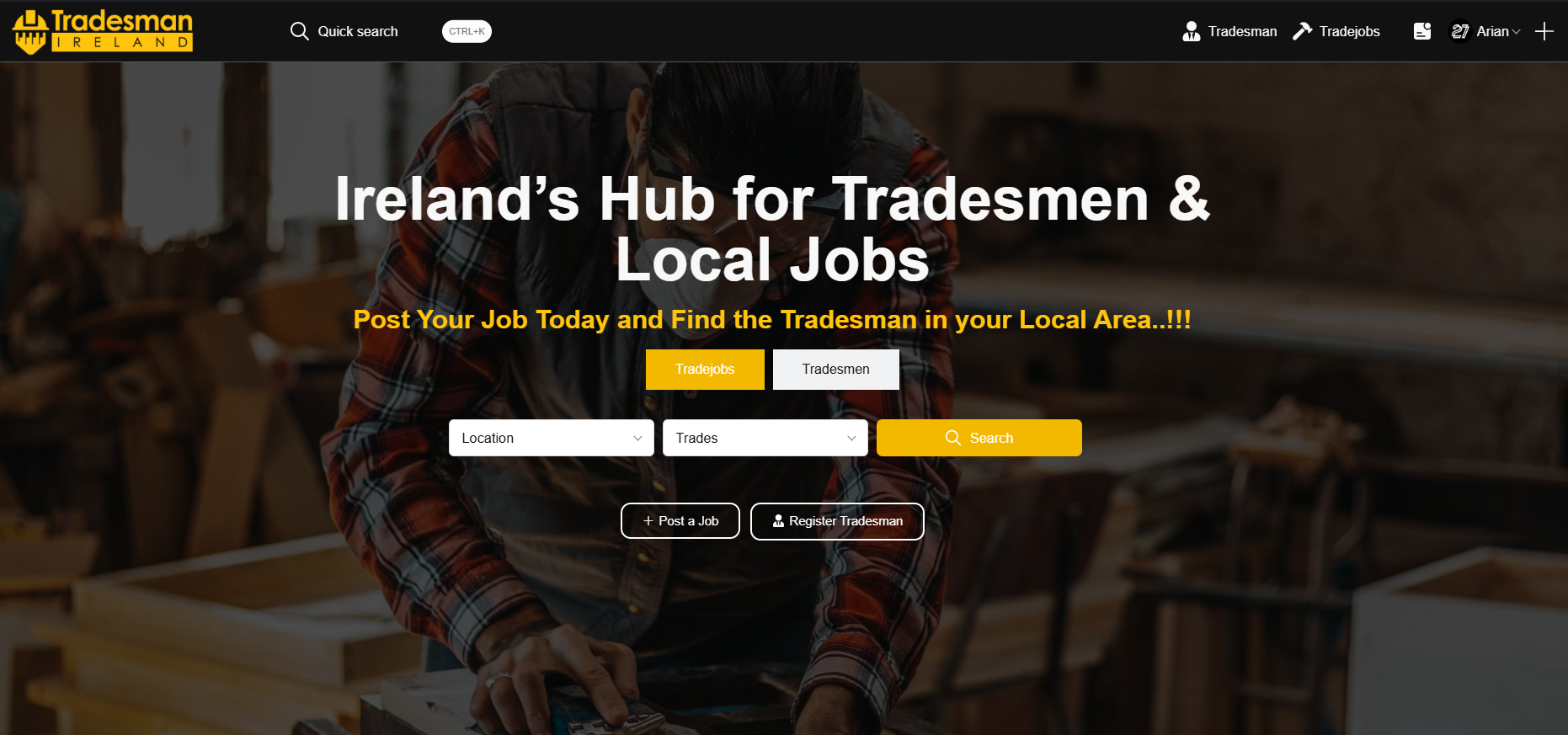 About - TradesmanIreland